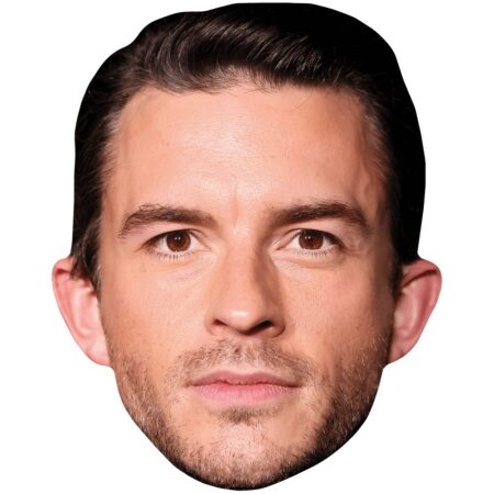 Jonathan Bailey (Stubble) Mask - Celebrity Cutouts