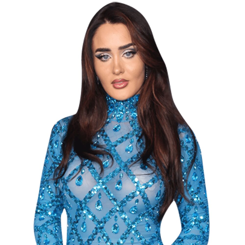 Mia Dio (Blue) Half Body Buddy - Celebrity Cutouts