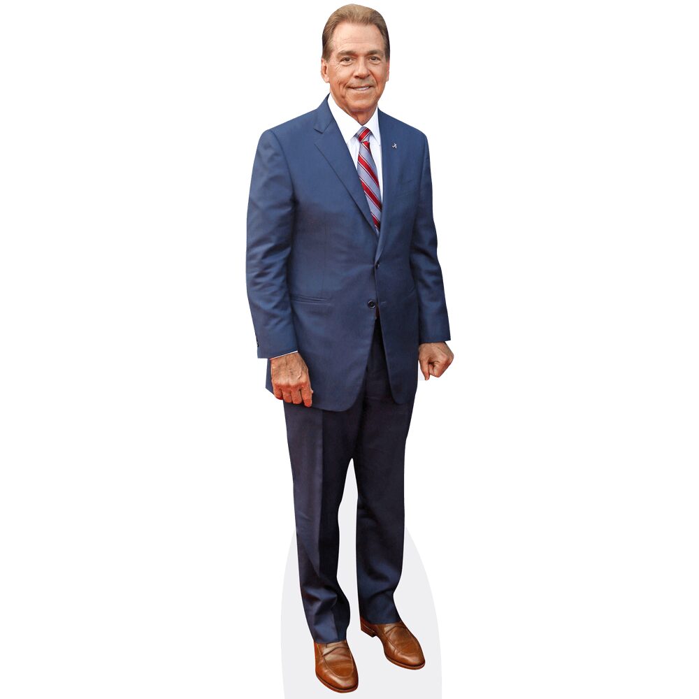 Nick Saban Cardboard Cutout For Sale at Chastity Dowling blog