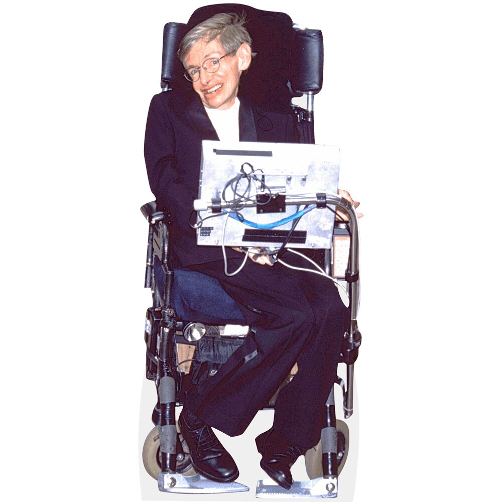 Stephen Hawking (Suit) Cardboard Cutout - Celebrity Cutouts