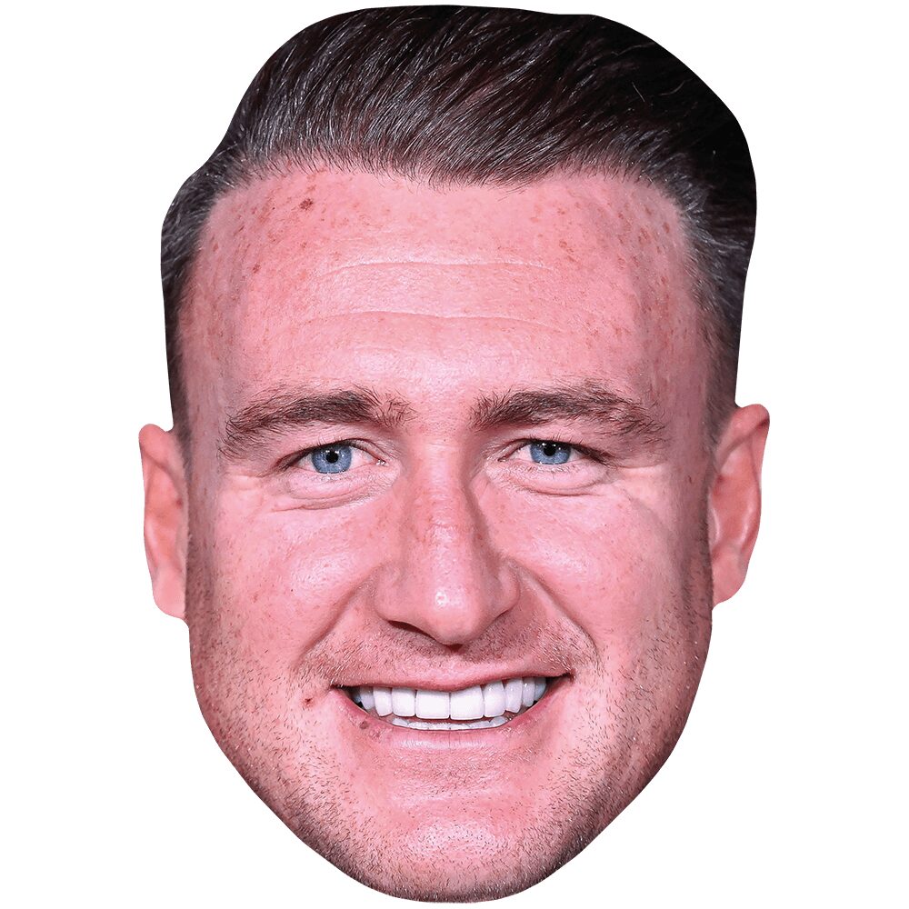 Stuart Hogg (Smile) Mask - Celebrity Cutouts