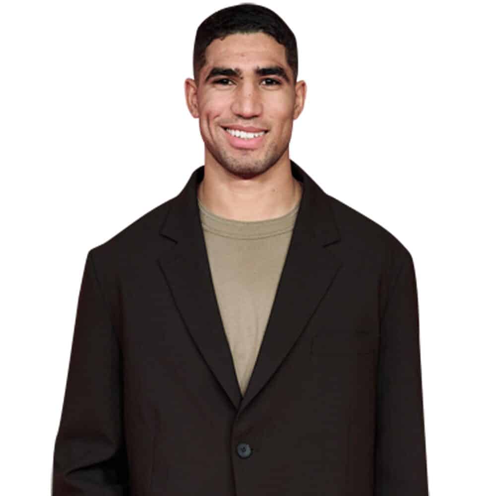Achraf Hakimi (Suit) Half Body Buddy - Celebrity Cutouts
