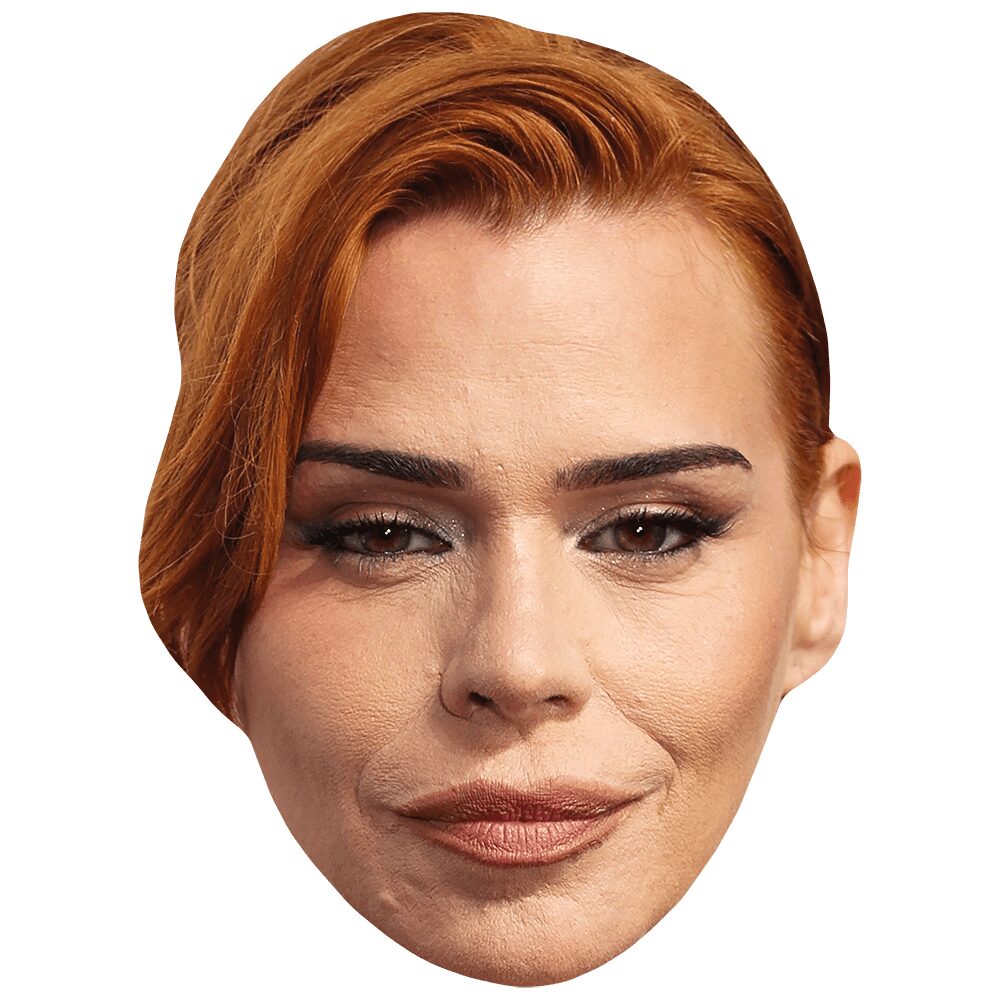 Billie Piper (Ginger Hair) Mask - Celebrity Cutouts