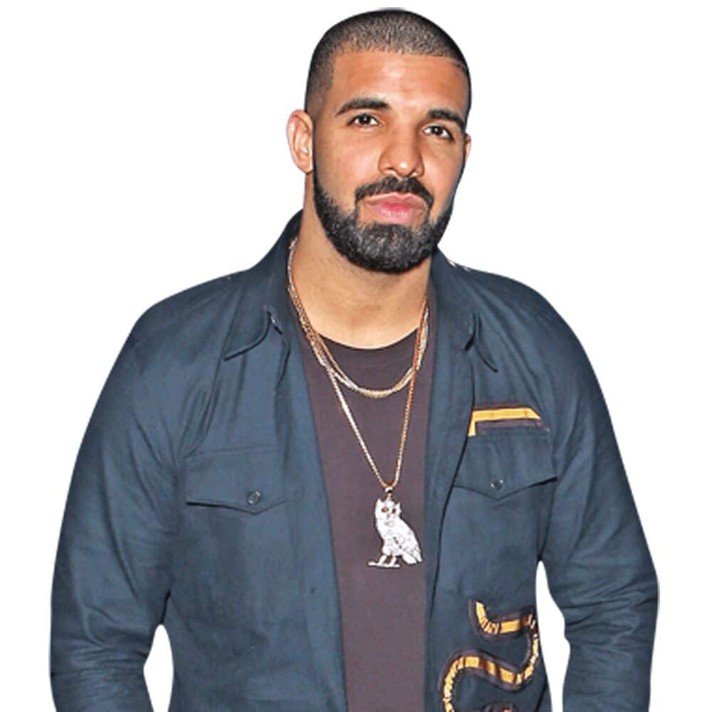 Drake (Casual) Half Body Buddy - Celebrity Cutouts