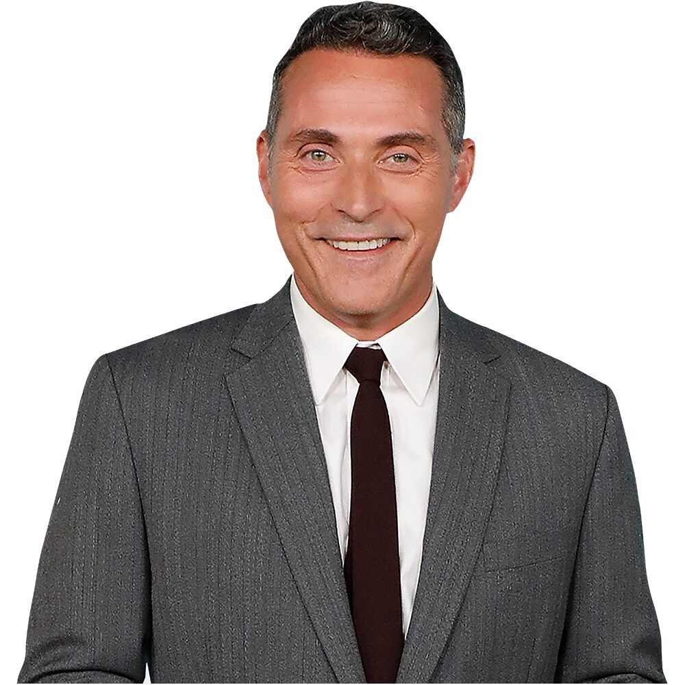 Rufus Sewell (Grey Suit) Half Body Buddy - Celebrity Cutouts