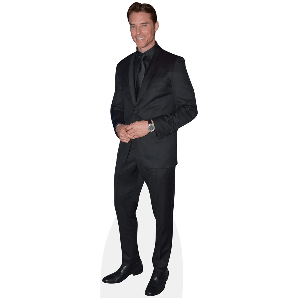 Sebastián Rulli (Black Suit) Cardboard Cutout - Celebrity Cutouts