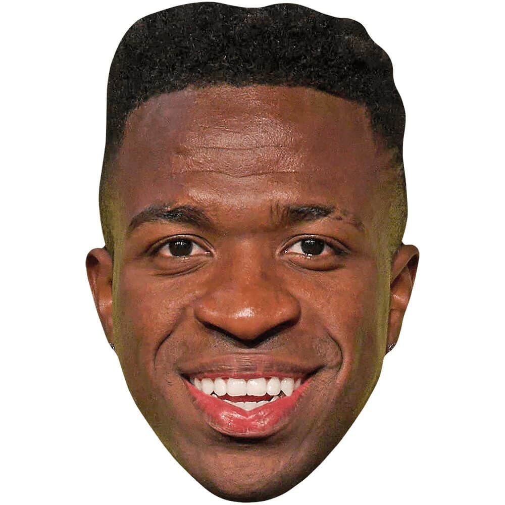 Vinicius Junior (Smile) Mask - Celebrity Cutouts