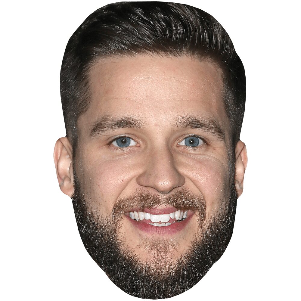 Devon Werkheiser (Beard) Mask - Celebrity Cutouts