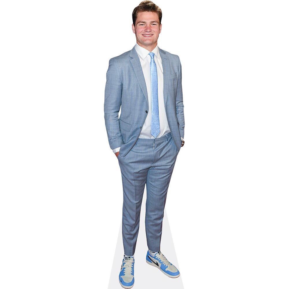 Drake Maye (Suit) Cardboard Cutout - Celebrity Cutouts
