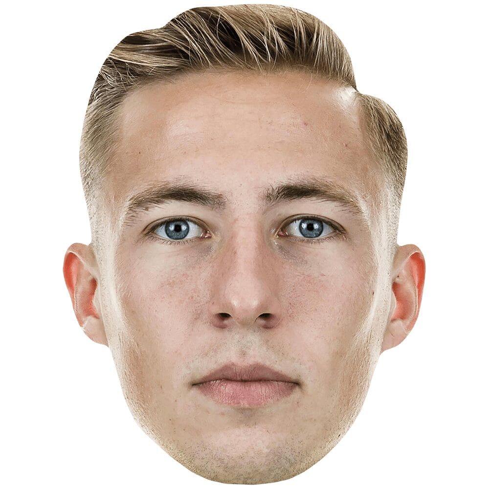 Felix Passlack (Stubble) Mask - Celebrity Cutouts