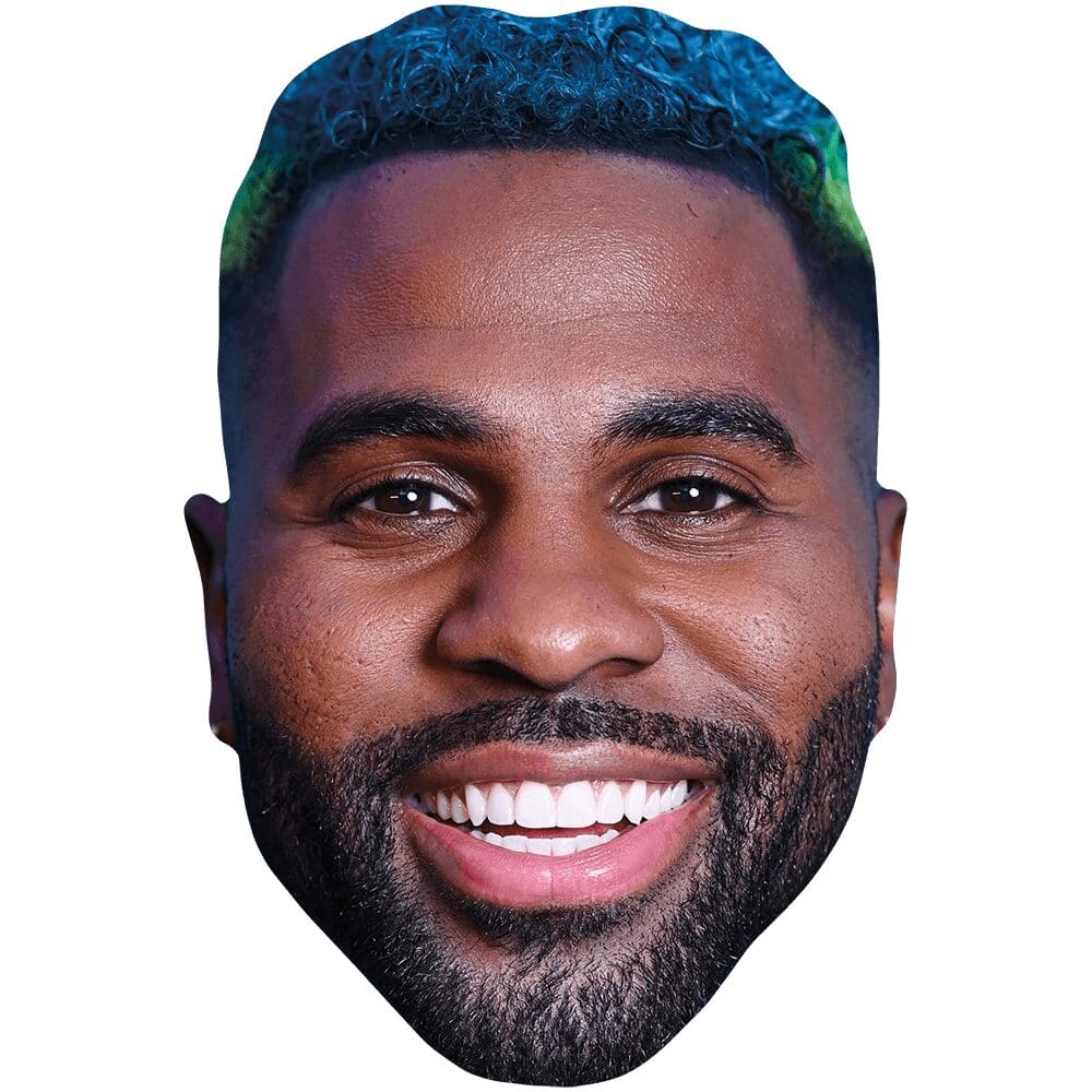 Jason Derulo (Blue Hair) Mask - Celebrity Cutouts