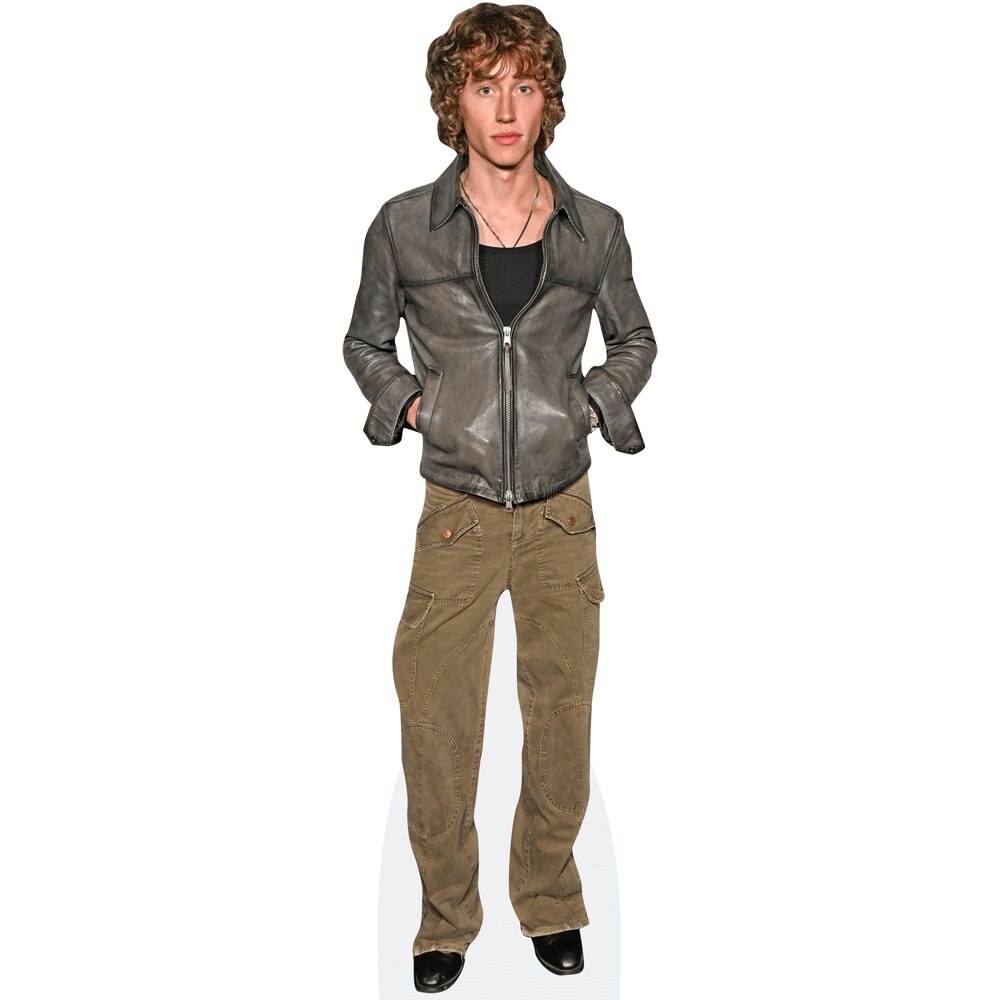 Jordan Huxhold (Leather Jacket) Cardboard Cutout - Celebrity Cutouts