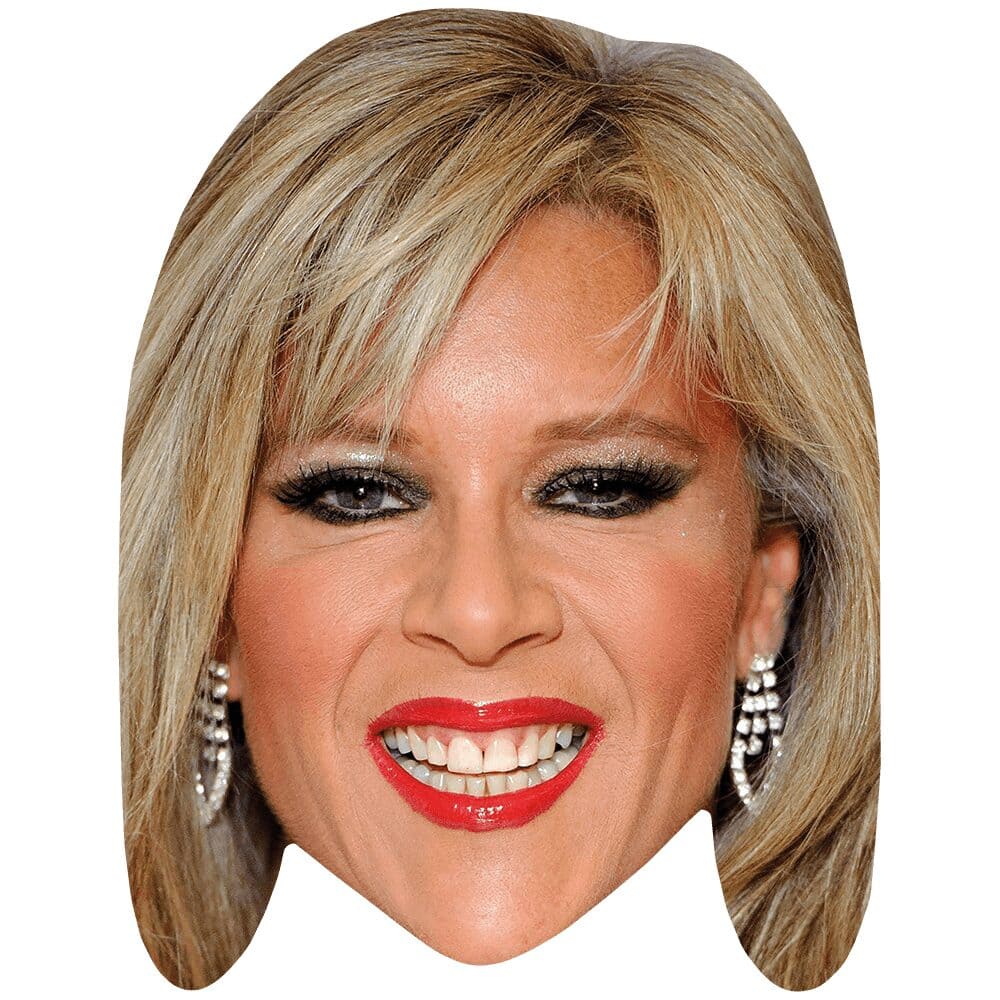 Samantha Fox (Smile) Mask - Celebrity Cutouts