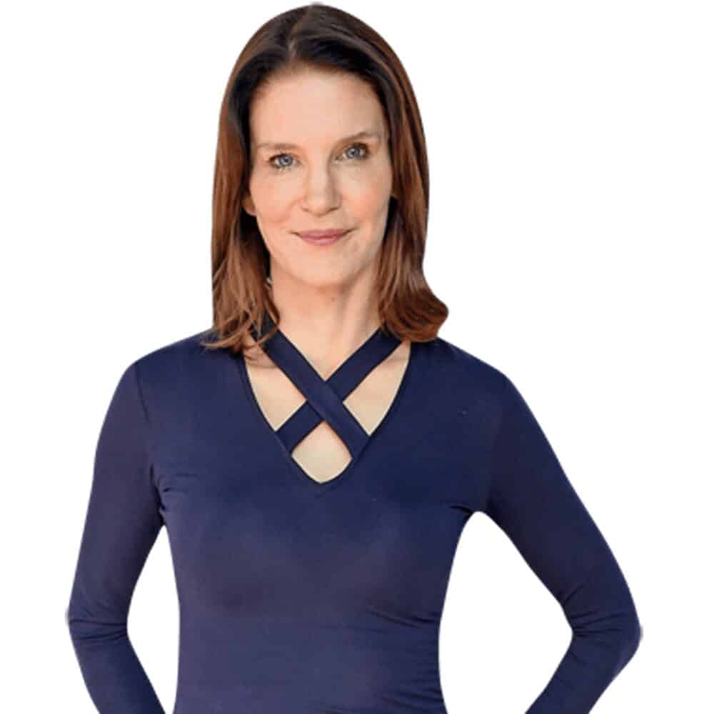 Susie Dent (Casual) Buddy - Torso Up Cutout - Celebrity Cutouts