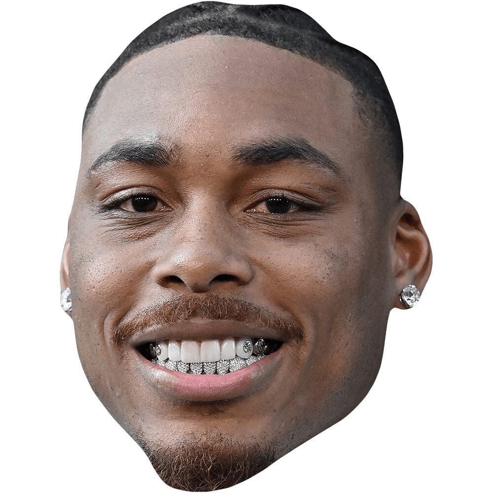 Justin Jefferson (Smile) Big Head - Celebrity Cutouts
