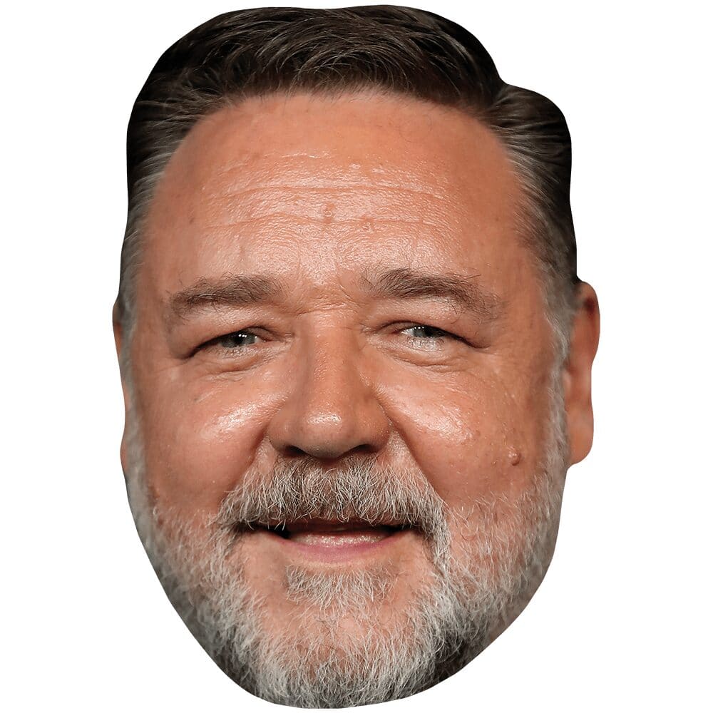 Russell Crowe (Beard) Mask - Celebrity Cutouts