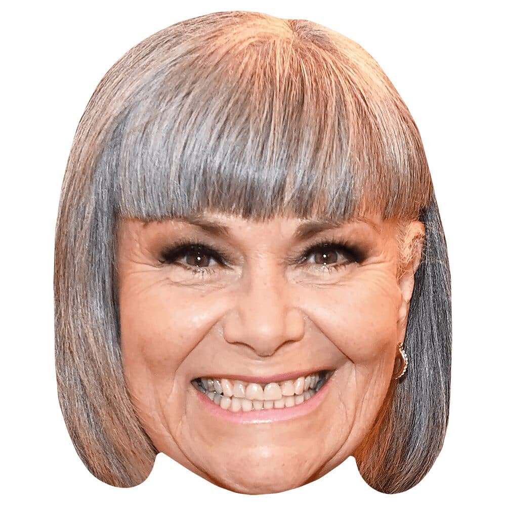 Dawn French (Grey Hair) Mask - Celebrity Cutouts