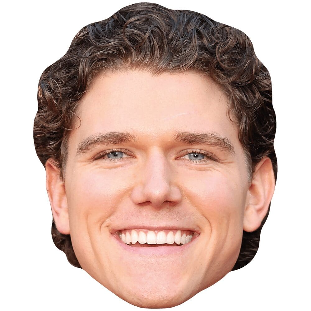 Devan Key (Curly Hair) Big Head - Celebrity Cutouts
