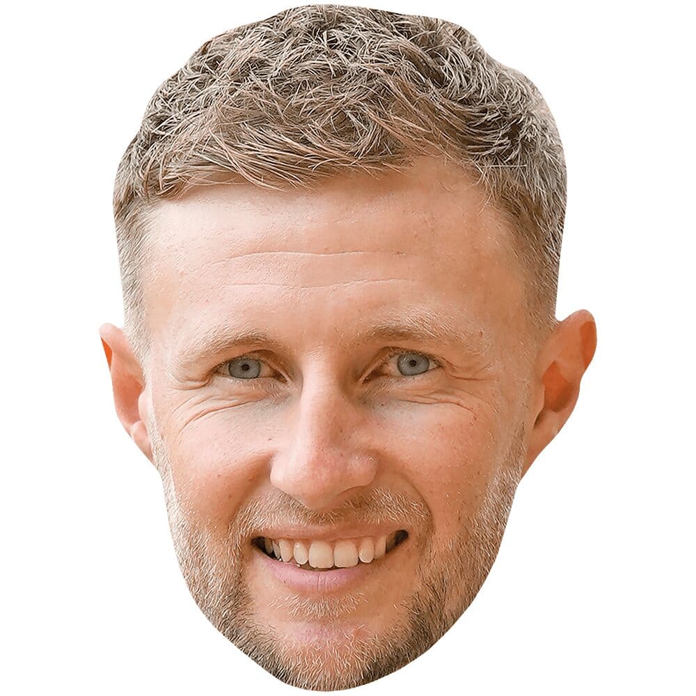 Joe Root (Smile) Mask - Celebrity Cutouts