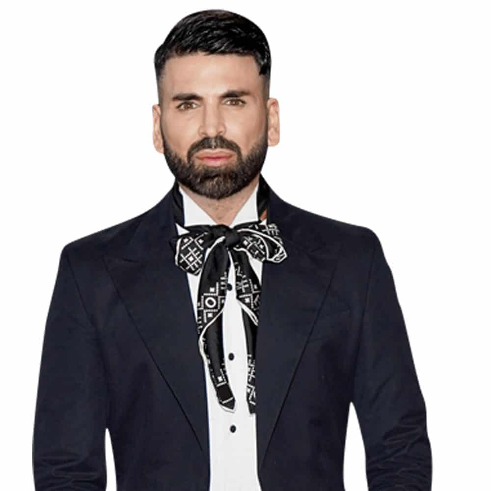 Jomari Goyso (Bow) Buddy - Torso Up Cutout - Celebrity Cutouts