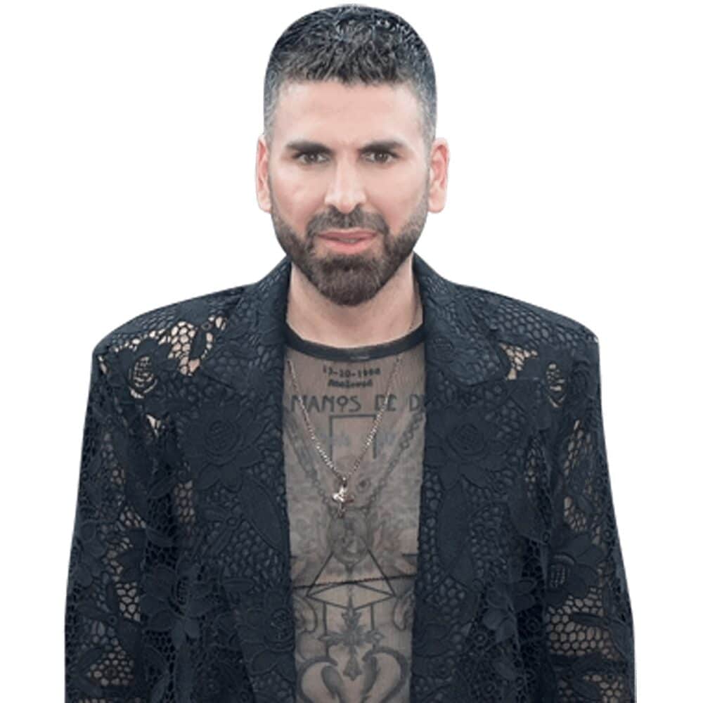 Jomari Goyso (Lace Suit) Buddy - Torso Up Cutout - Celebrity Cutouts