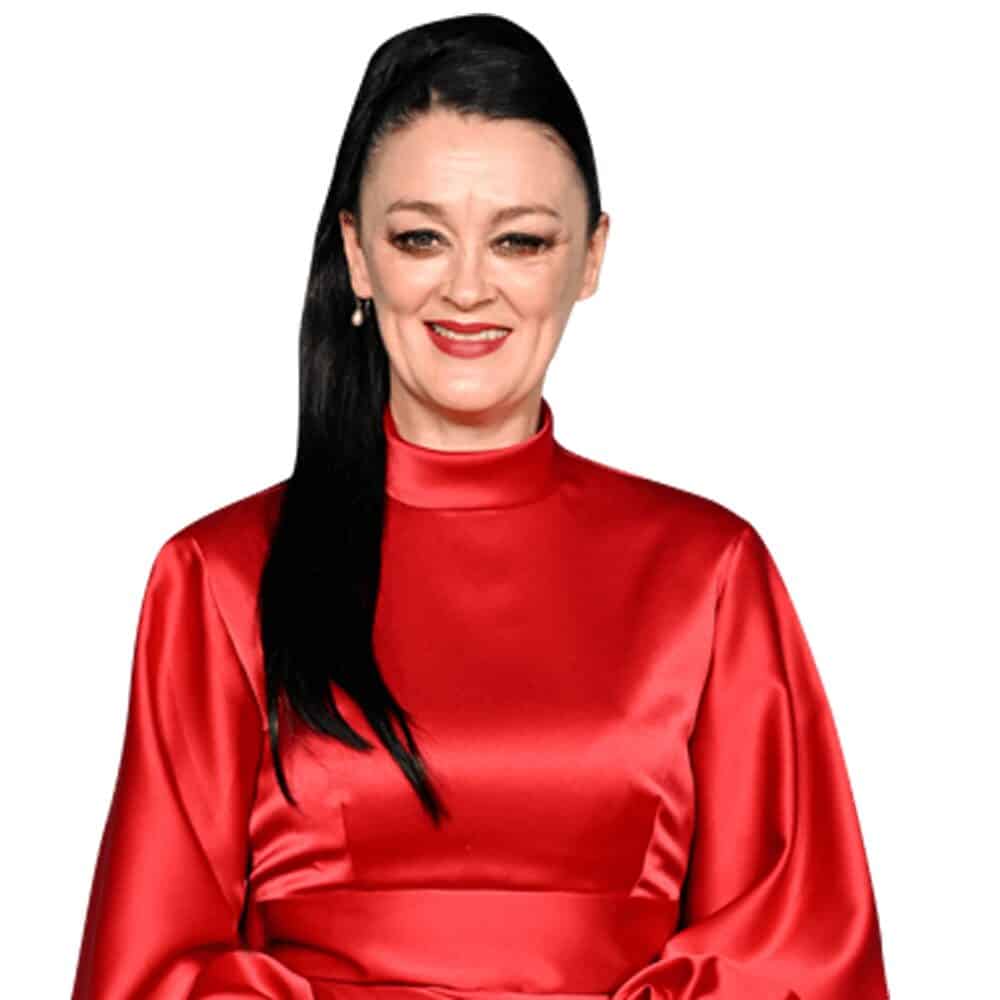 Bronagh Gallagher (Red Dress) Buddy - Torso Up Cutout - Celebrity Cutouts