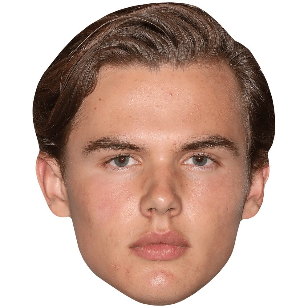 Garrett Wareing (Serious) Mask - Celebrity Cutouts