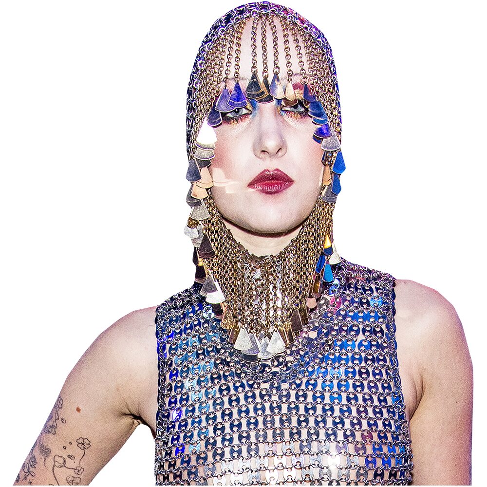 Kayleigh Rose Amstutz (Chains) Buddy - Torso Up Cutout - Celebrity Cutouts