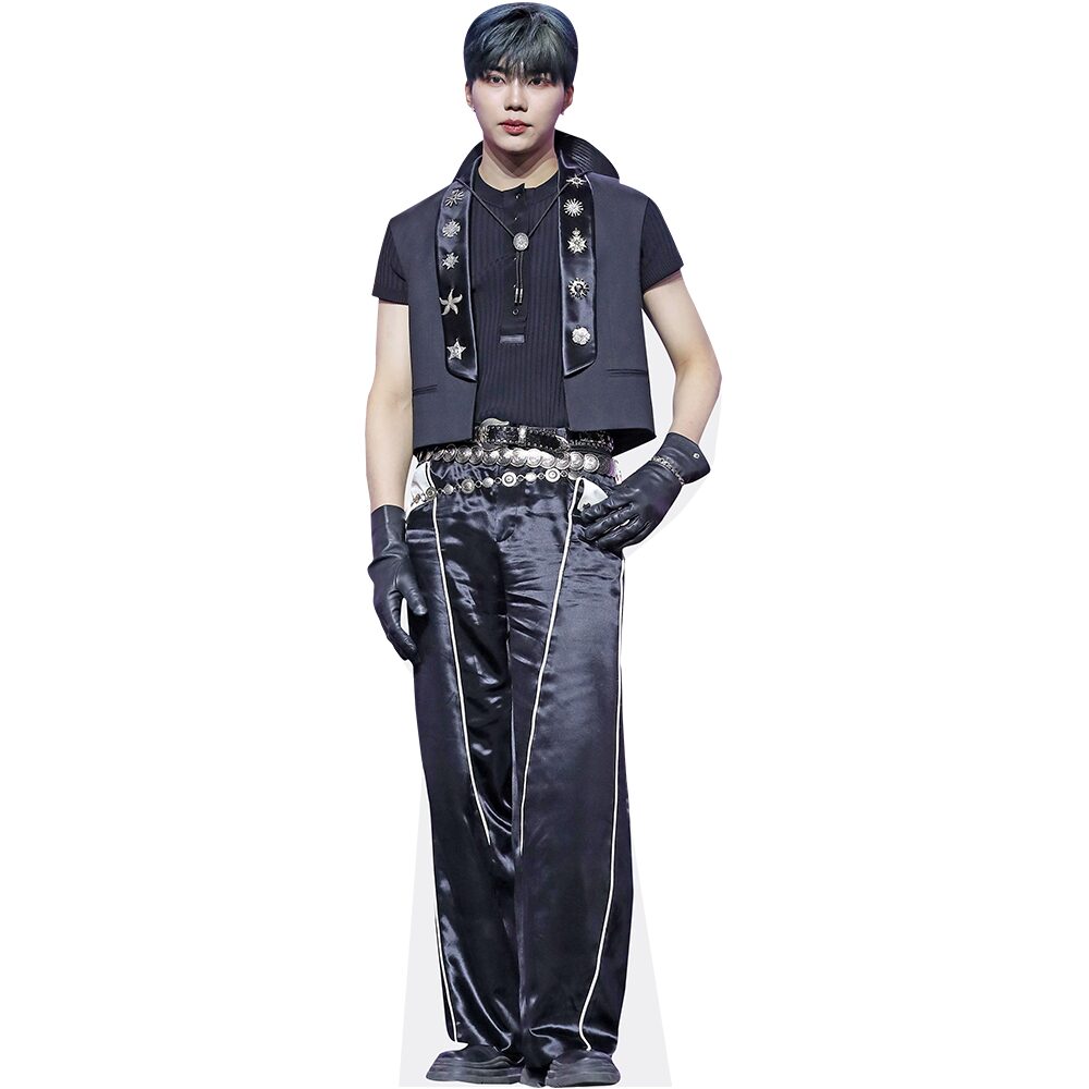 Park Gun Wook (Black Outfit) Cardboard Cutout - Celebrity Cutouts