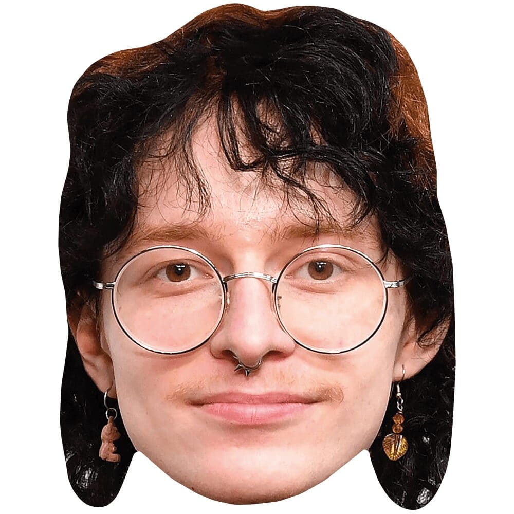 Robin Skinner (Glasses) Mask - Celebrity Cutouts