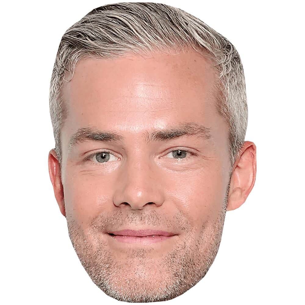 Ryan Serhant (Stubble) Mask - Celebrity Cutouts