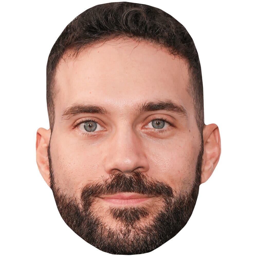 Joe Vulpis (Beard) Mask - Celebrity Cutouts