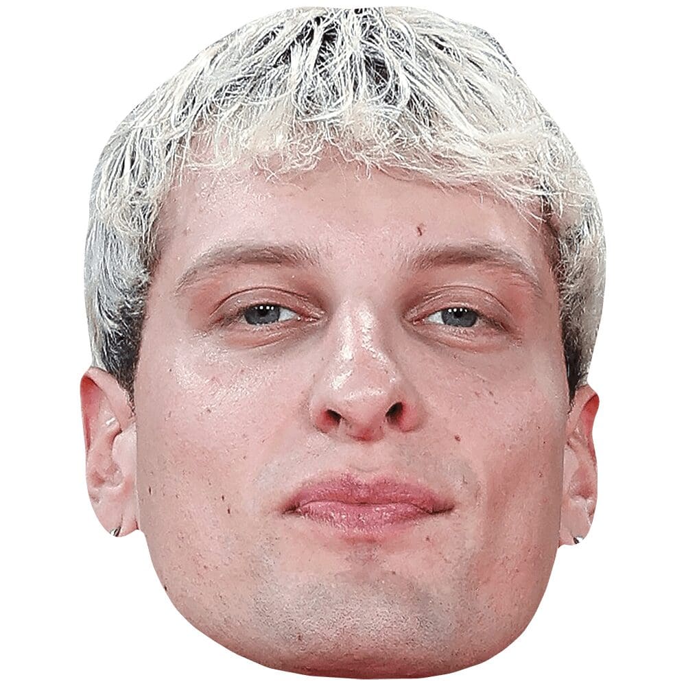 Misho Amoli (White Hair) Big Head - Celebrity Cutouts