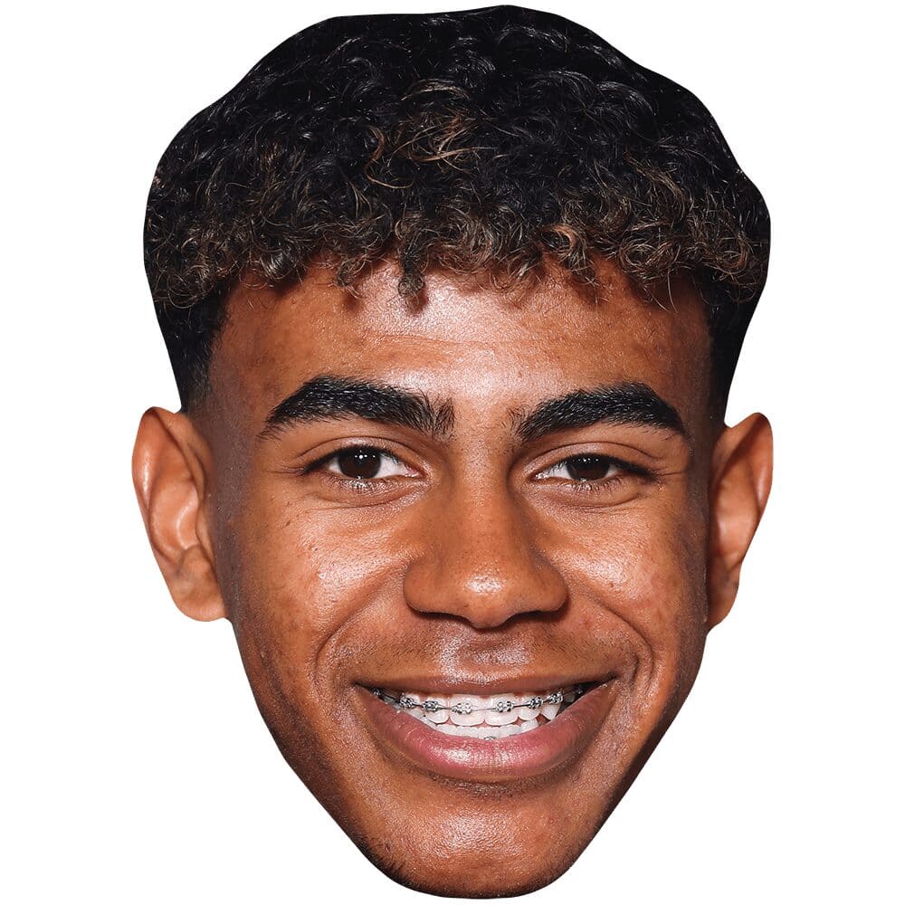 Lamine Yamal (Smile) Big Head - Celebrity Cutouts