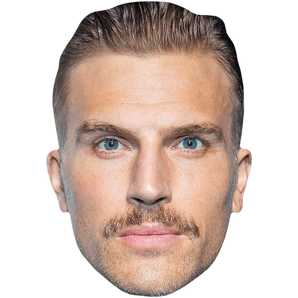 Luke Gulbranson (Moustache) Mask - Celebrity Cutouts