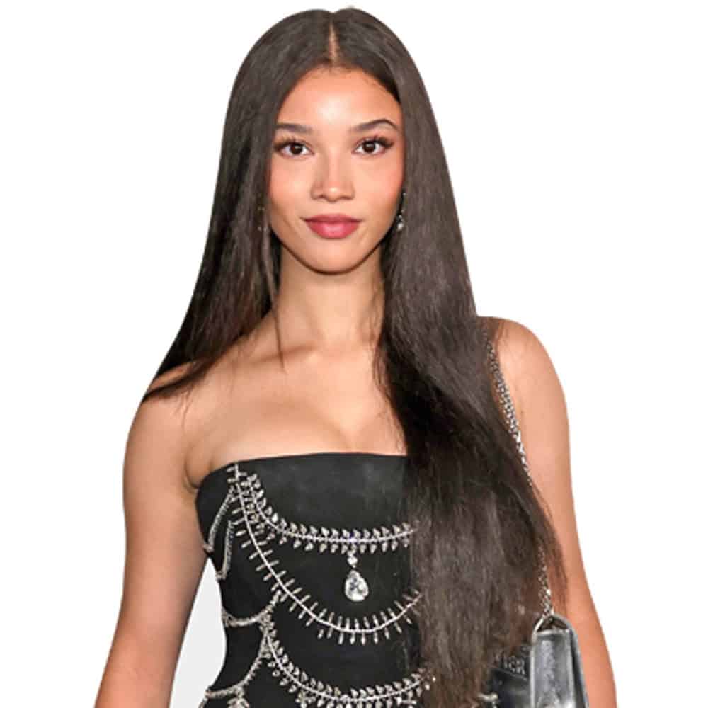 Malia Baker (Black Dress) Buddy - Torso Up Cutout - Celebrity Cutouts