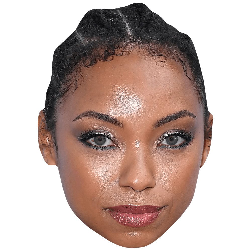 Logan Browning (Make Up) Mask - Celebrity Cutouts