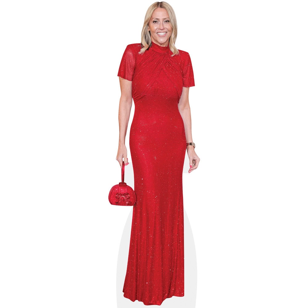 Nicole Appleton (Red Dress) Cardboard Cutout - Celebrity Cutouts