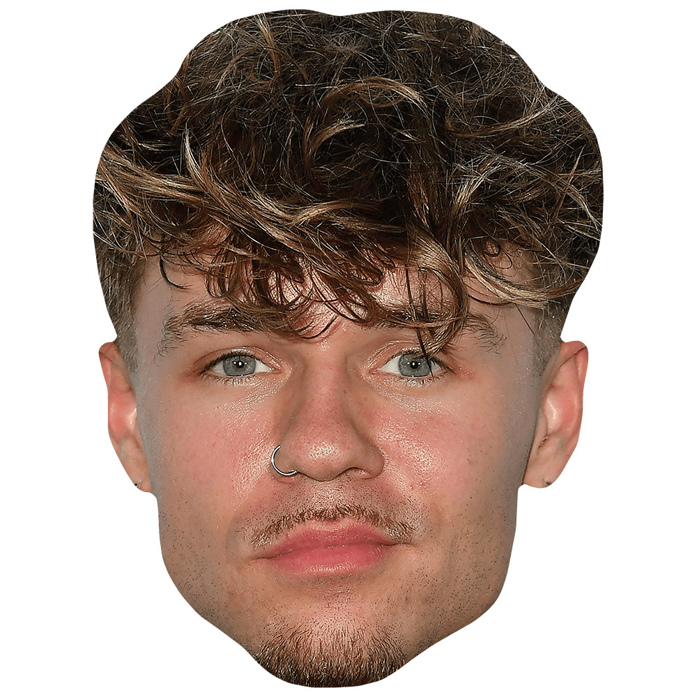 Vik White (Stubble) Big Head - Celebrity Cutouts