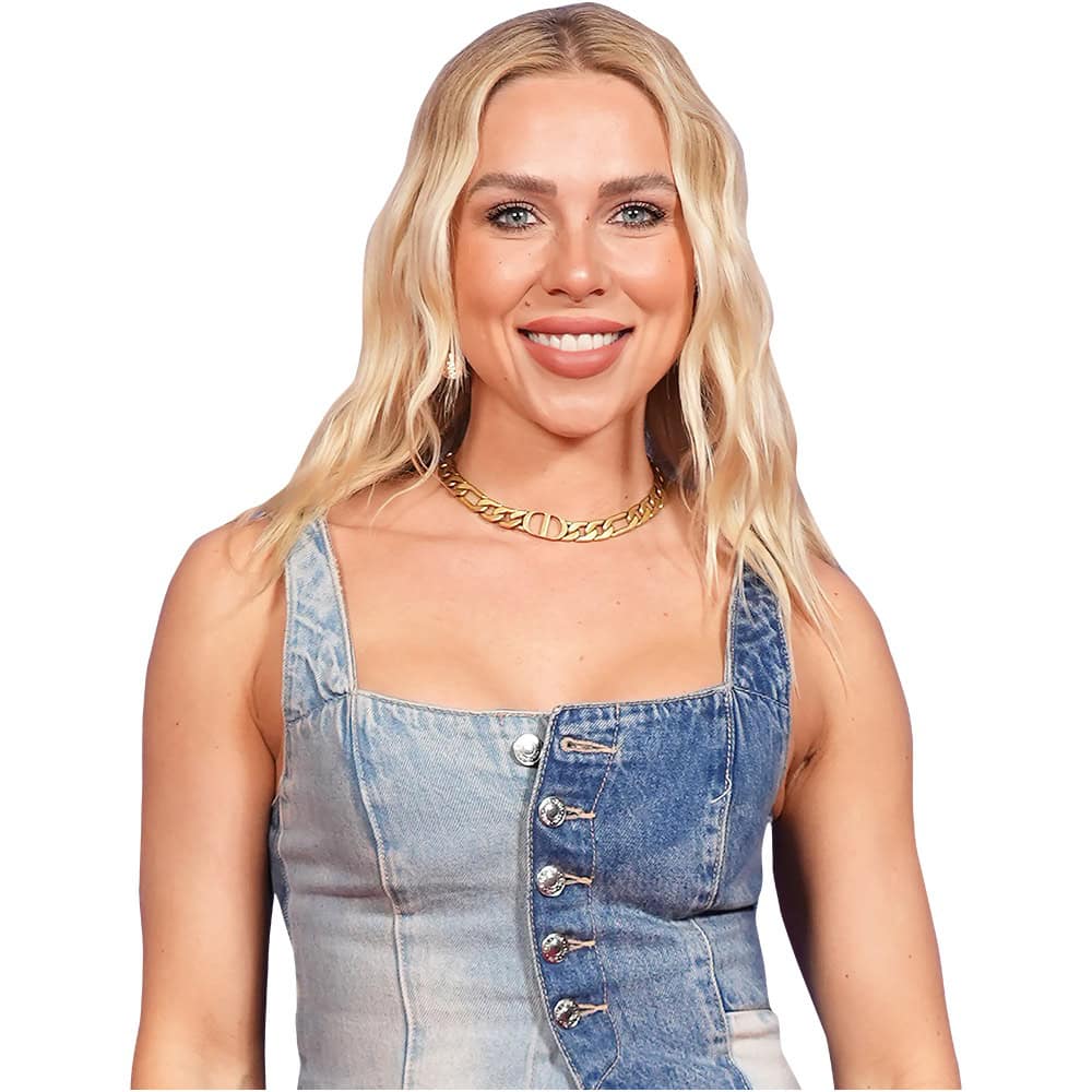 Gabby Allen (Double Denim) Buddy - Torso Up Cutout - Celebrity Cutouts