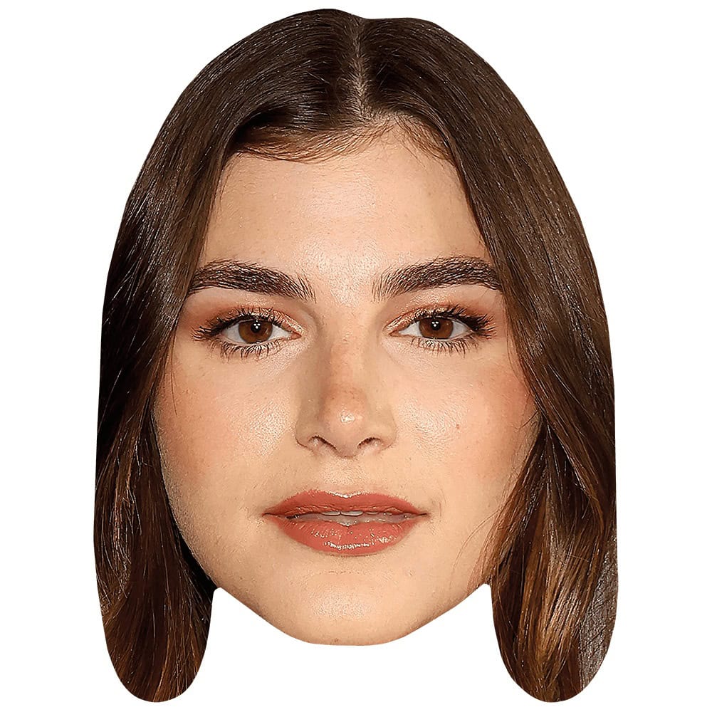 Mia Challis (Long Hair) Mask - Celebrity Cutouts