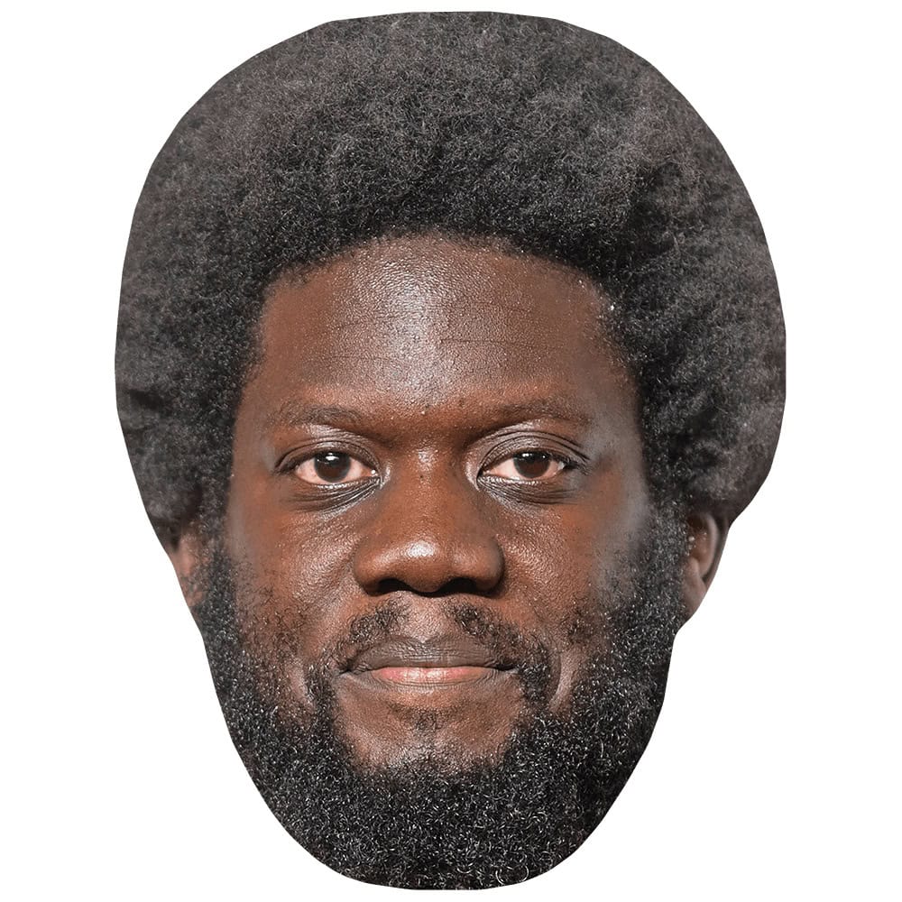 Michael Kiwanuka (Beard) Big Head - Celebrity Cutouts