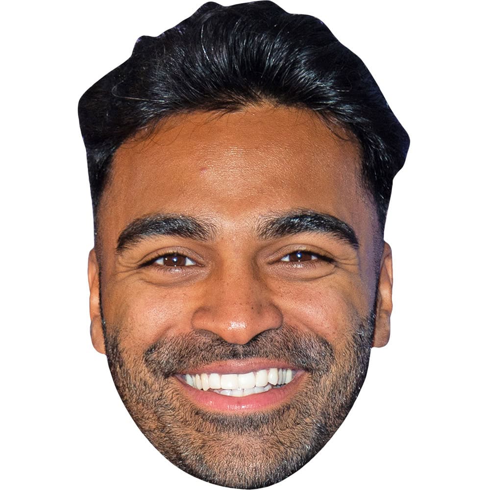 Nas Majeed (Smile) Mask - Celebrity Cutouts